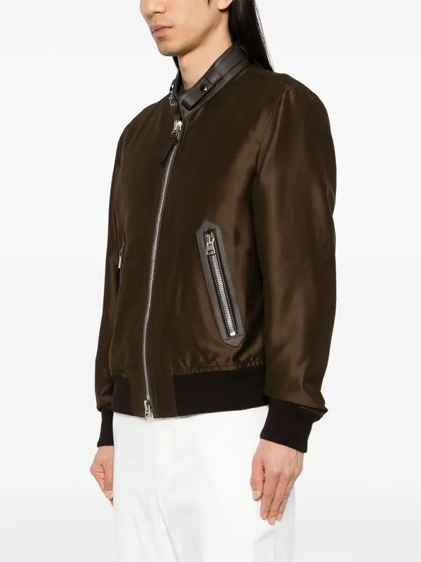 TOM FORD Faille Biker Jacket