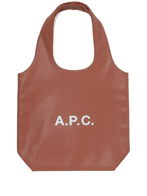 A.p.c. Small Ninon Tote - Brown