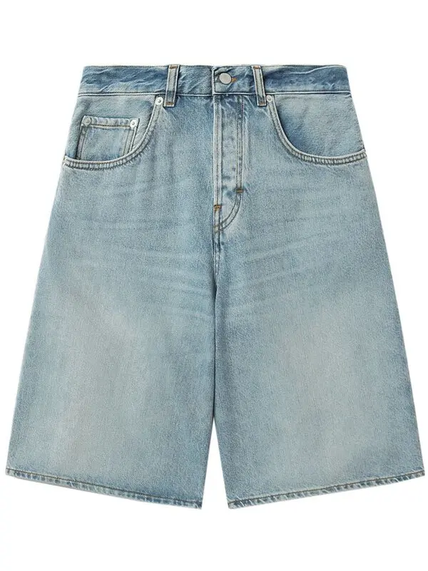 HAIKURE Wide-leg Denim Shorts