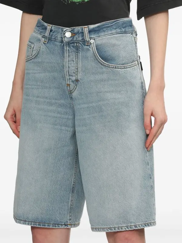 HAIKURE Wide-leg Denim Shorts