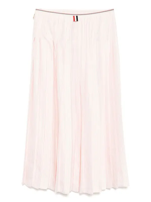 Thom Browne Pleated Slip Skirt
