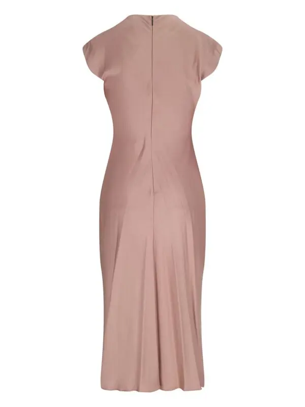 strapless open back dress Calvin Klein Dress Pink Long Sleeve Size 6 SKU 000398-2 – Designers On A  Dime main image 0