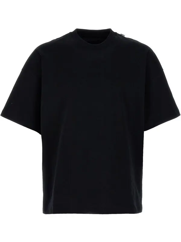 JIL SANDER Cotton T-shirt - Black