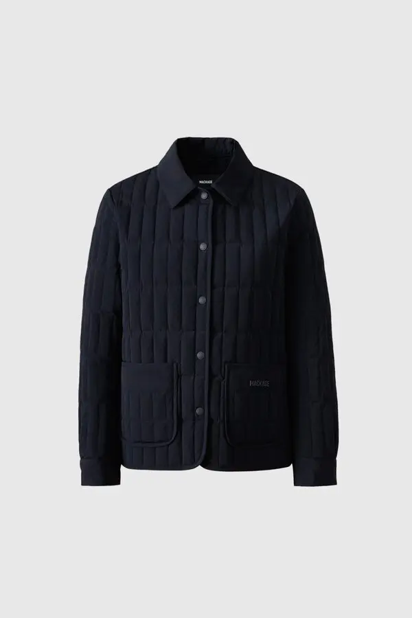 Mackage Dulcia Recycled Down Quilted Jacket - Black