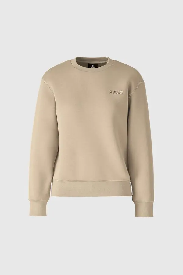 Mackage Julianna Double-face Jersey Sweatshirt - Light Camel