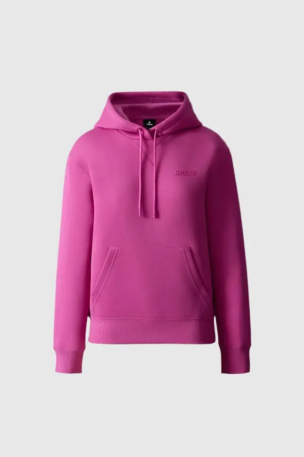 Mackage Krystiana Double-face Jersey Hoodie - Azalea