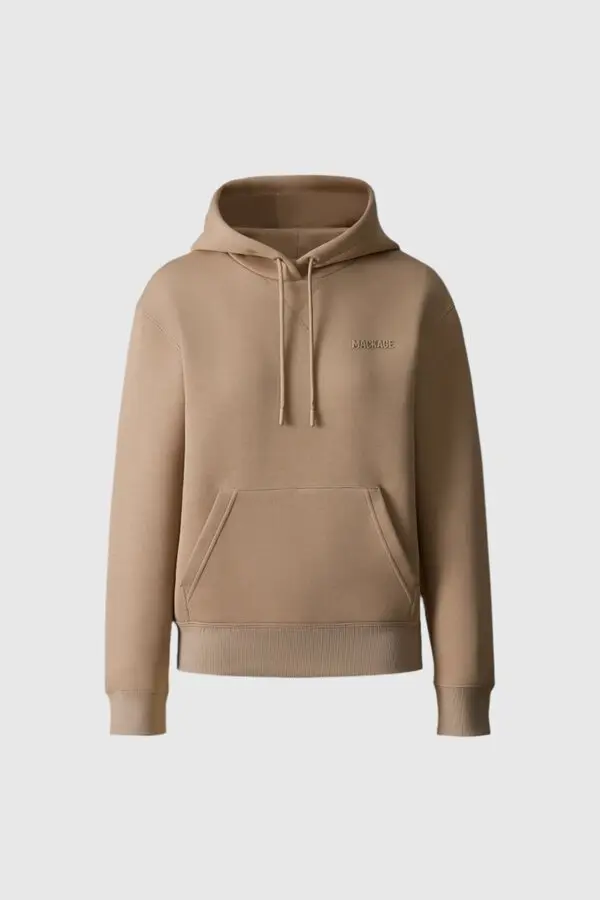 Mackage Krystiana Double-face Jersey Hoodie - Light Camel