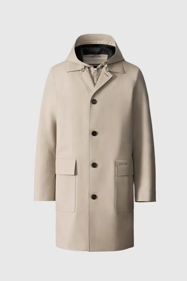 Mackage Mathias 3-in-1 Balmacaan Coat - Light Camel