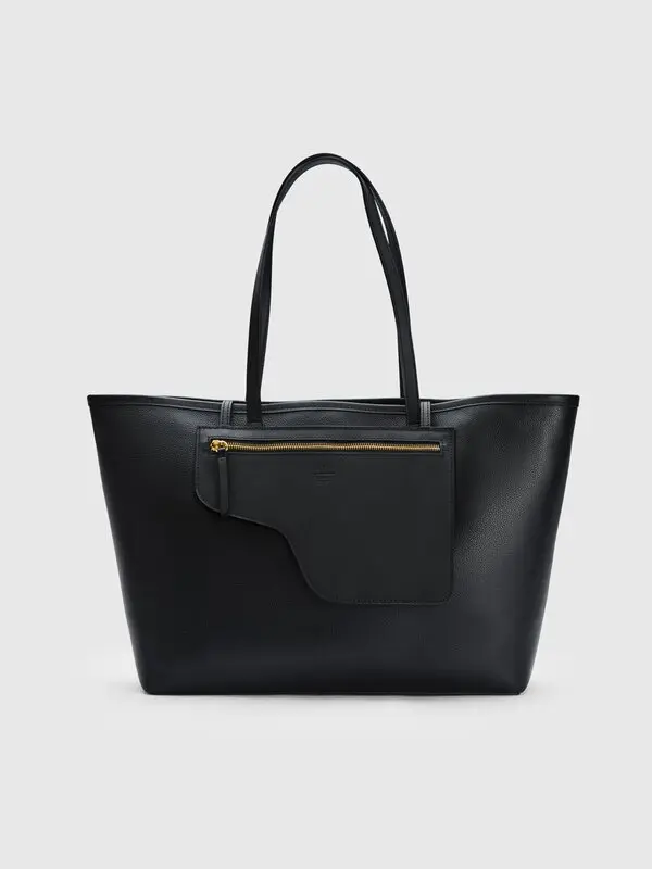 ATP ATELIER Eraclea Large Tote Bag - Black