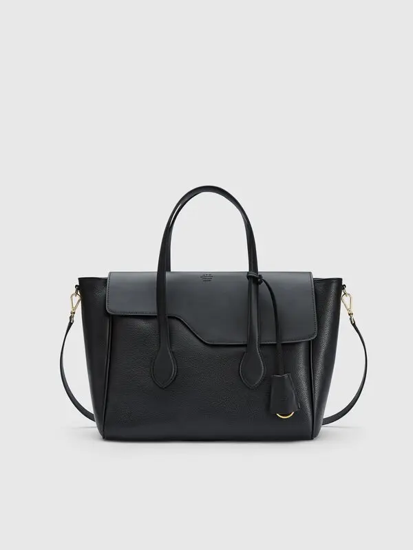 ATP ATELIER Merlara Large Handbag - Black