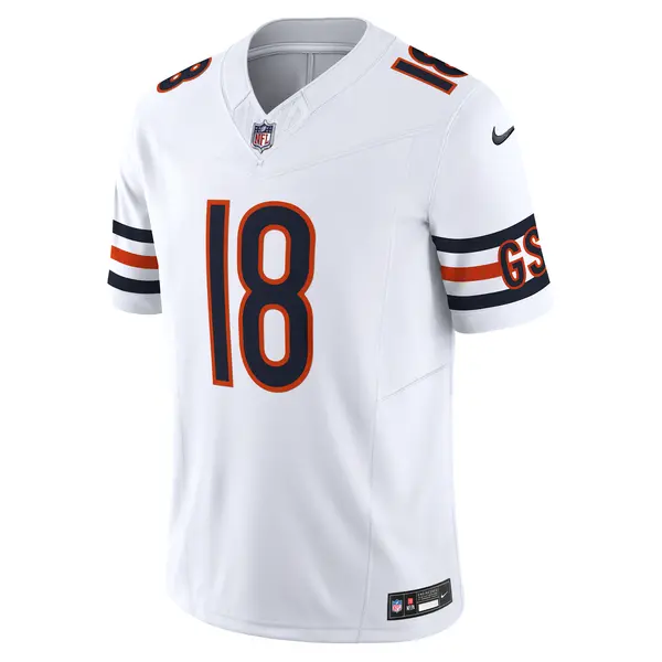 Nike Caleb Williams Chicago Bears Dri-fit Nfl Limited Jersey - White