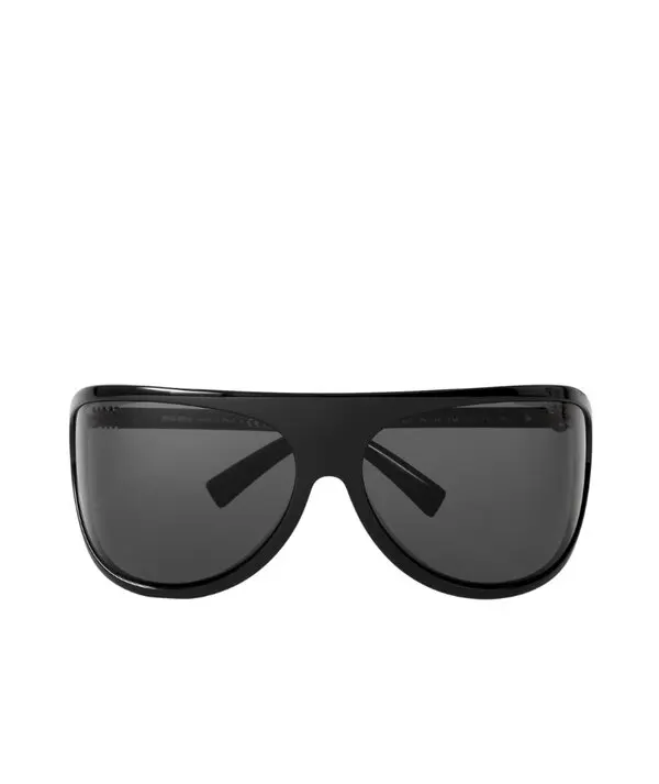 Miu Miu Oversized D-frame Sunglasses - Black