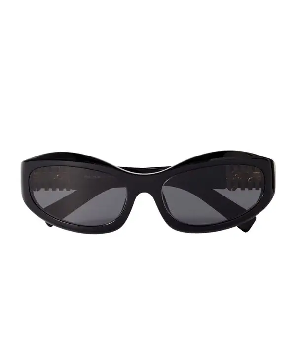 Miu Miu Glimpse D-frame Sunglasses - Black
