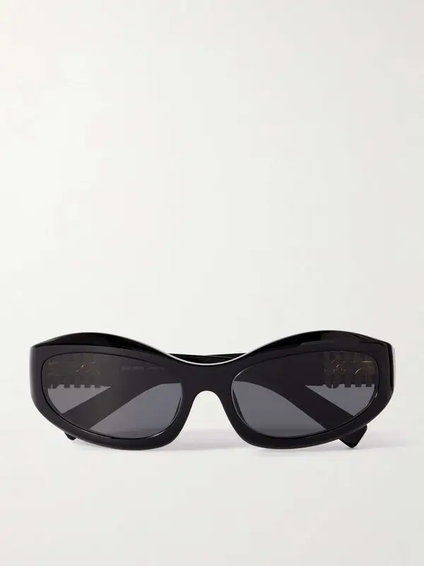 Miu Miu Glimpse D-frame Sunglasses - Black
