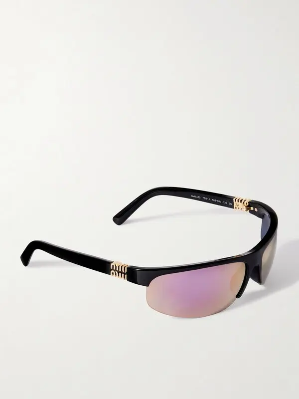 Miu Miu D-frame Sunglasses - Black