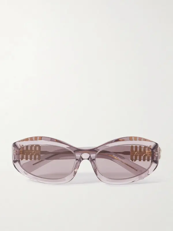 Miu Miu Glimpse D-frame Sunglasses - Pink