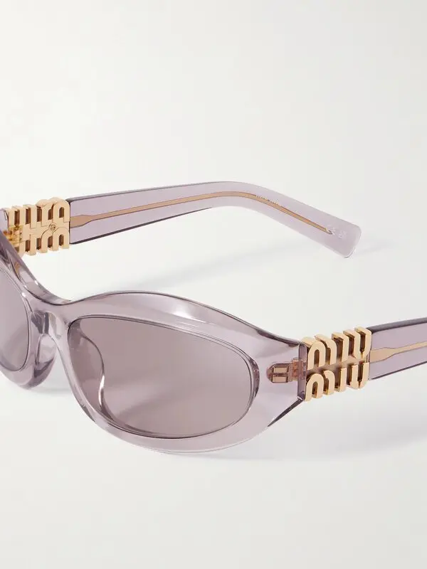 Miu Miu Glimpse D-frame Sunglasses - Pink