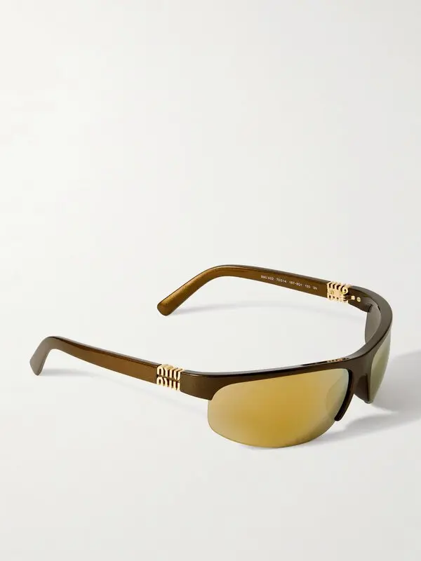Miu Miu D-frame Sunglasses - Brown