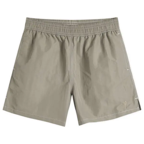 AMI Paris Beach Short - Ash
