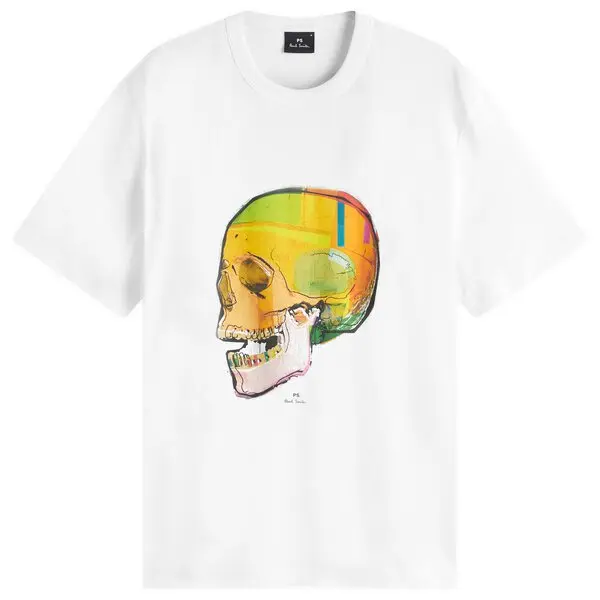 Paul Smith Angled Skull T-shirt - White