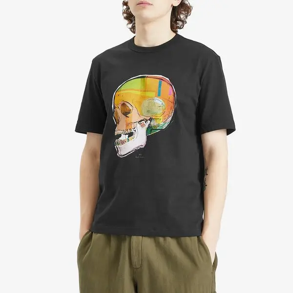 Paul Smith Angled Skull T-shirt - Black