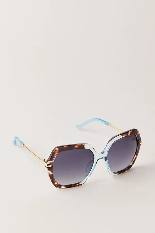 Free People Polly Oversized Square Sunglasses
