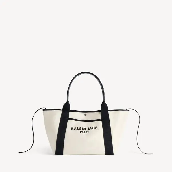 Balenciaga Biarritz Medium Tote Bag - Beige