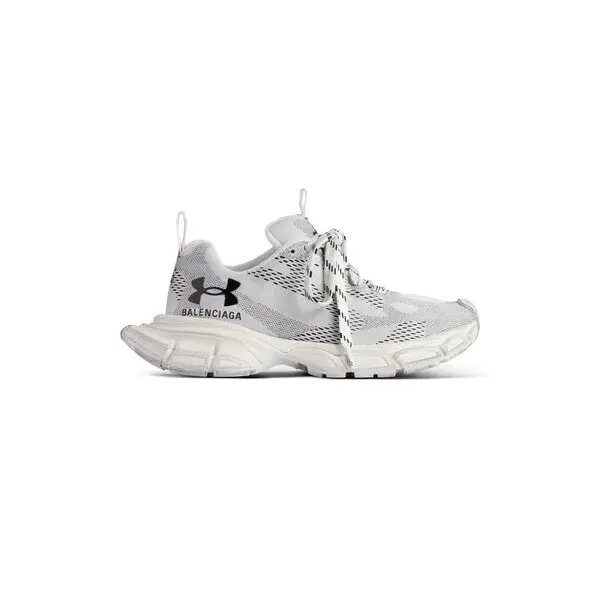 Balenciaga X Under Armour 3xl Knit Sneakers - White | Editorialist