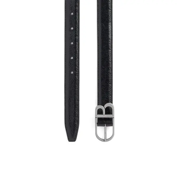 Balenciaga Classic B Arena Leather Belt