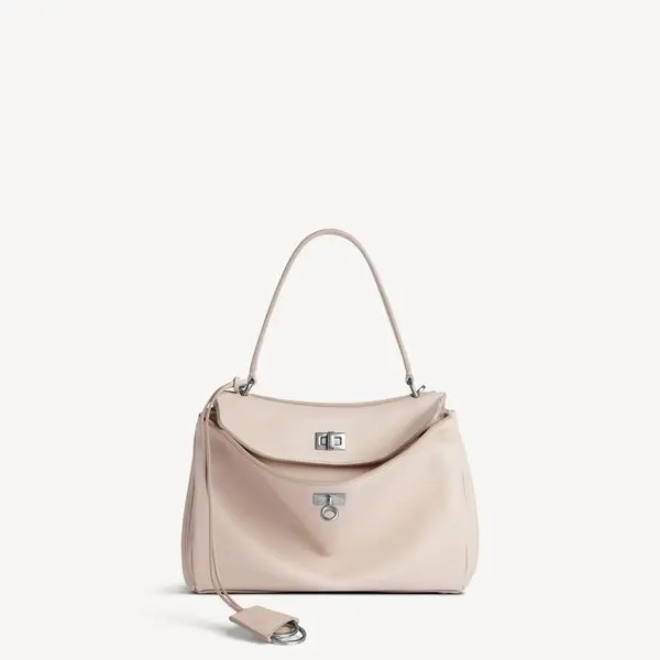 Balenciaga Small Rodeo Handbag - Beige