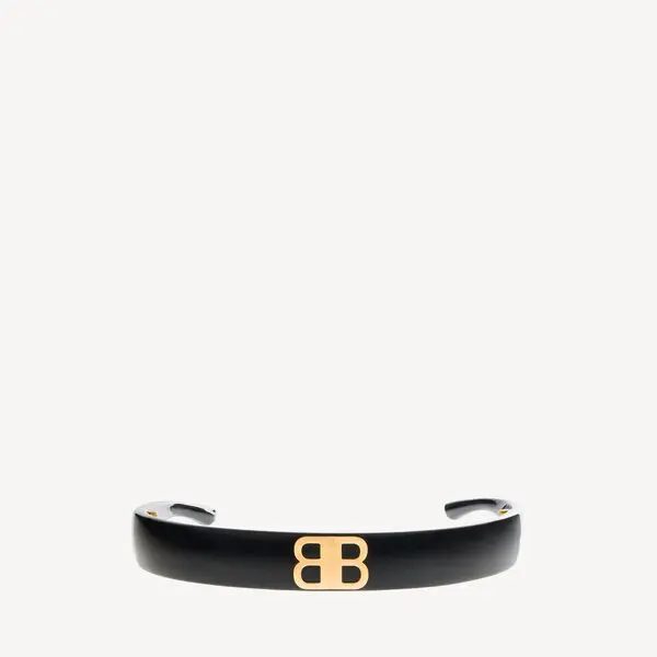 Balenciaga Country Club Bb Headband - Black