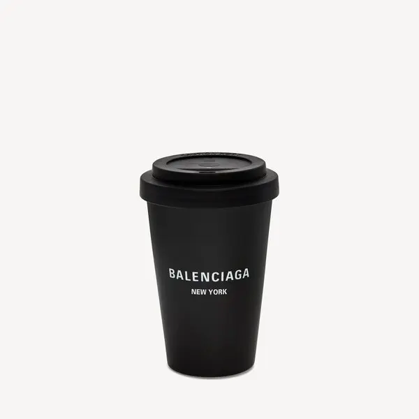 Balenciaga New York Coffee Cup - Black