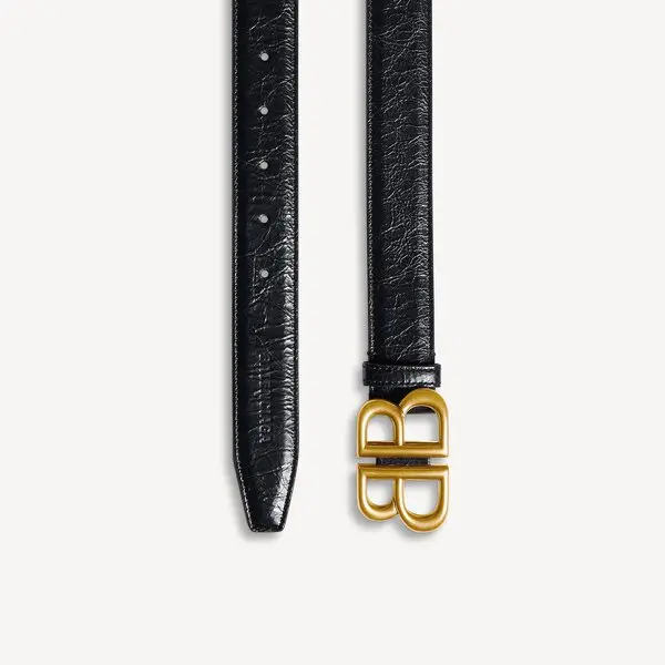 Balenciaga Monaco Belt - Black