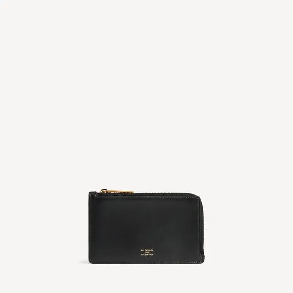 Balenciaga Envelope Long Coin And Card Holder - Black