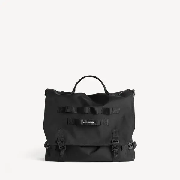 Balenciaga Army Messenger Bag - Black