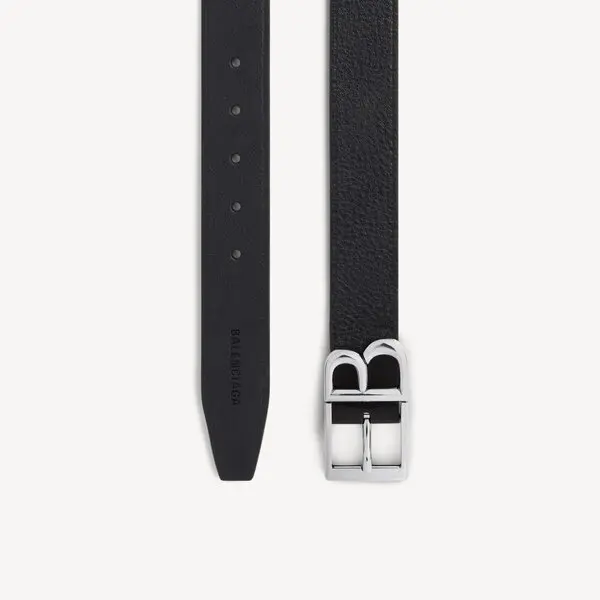Balenciaga Classic B Belt - Black