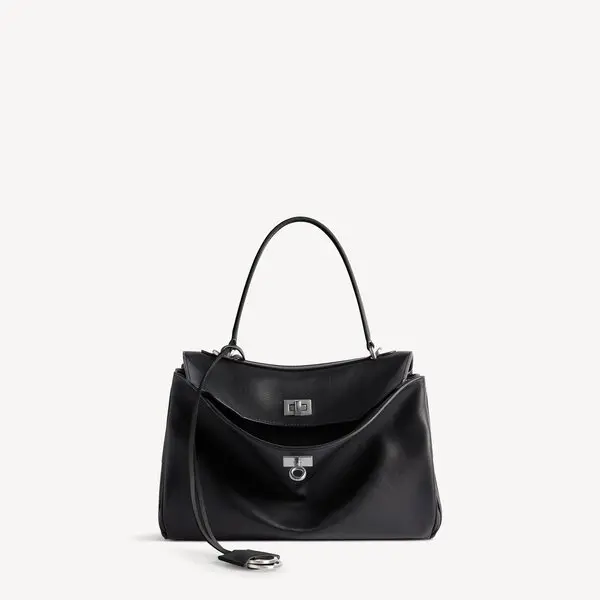 Balenciaga Small Rodeo Handbag - Black