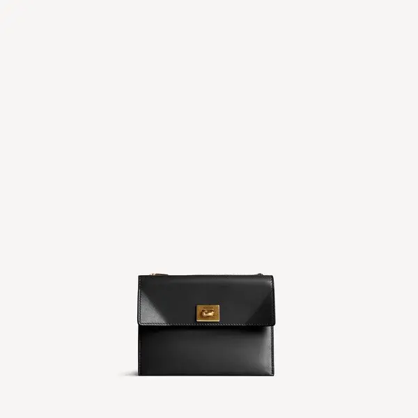 Balenciaga Rodeo Large Coin And Card Holder - Black