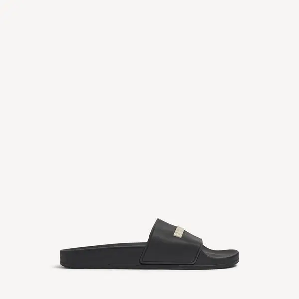 Balenciaga Pool Slide Sandal - Black