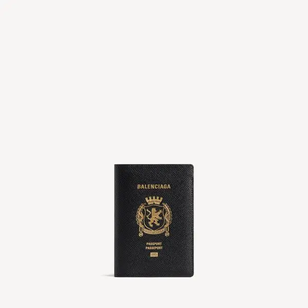 Balenciaga Passport Holder - Black