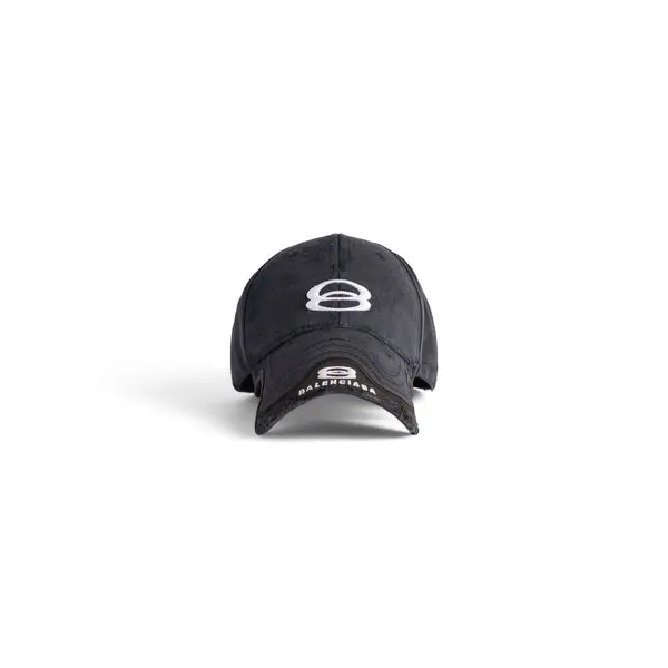 Balenciaga Unity Sports Icon Cap - Black | Editorialist