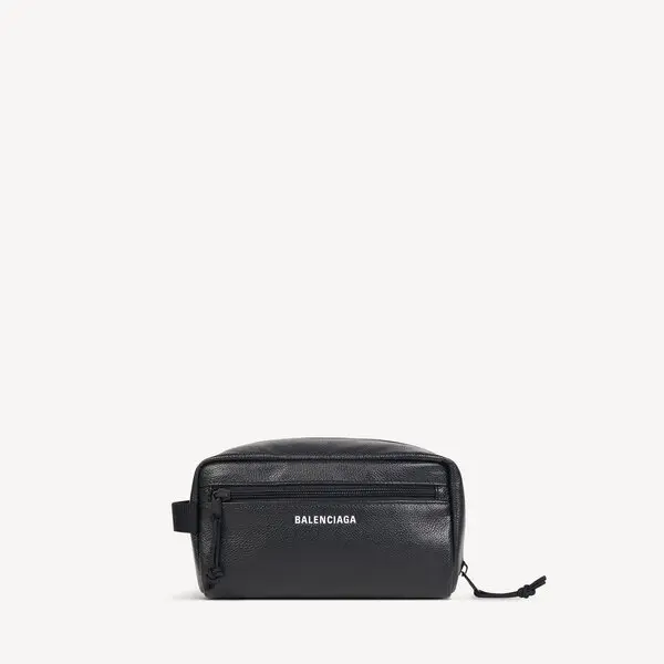 Balenciaga Explorer Toiletry Pouch - Black