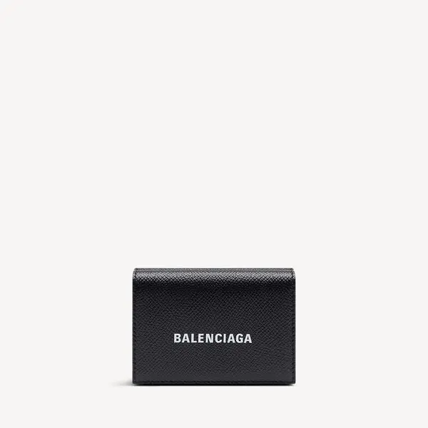 Balenciaga Cash Mini Wallet - Black
