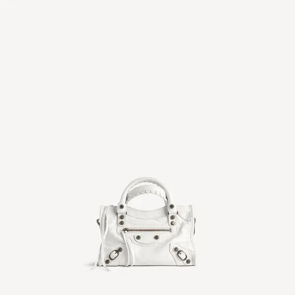 Balenciaga Le City Mini Bag - White