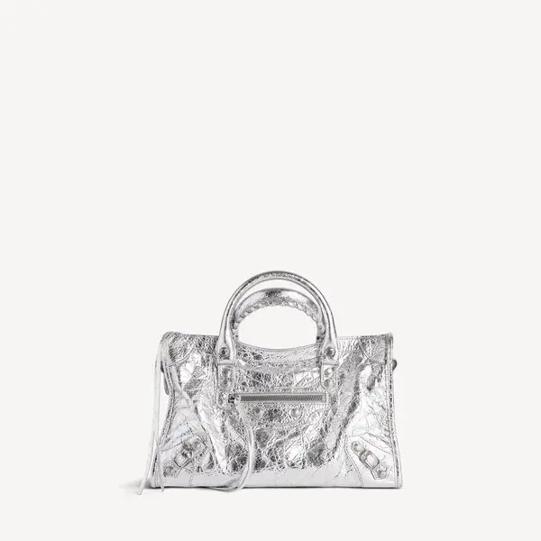 Balenciaga Le City Small Bag - Silver