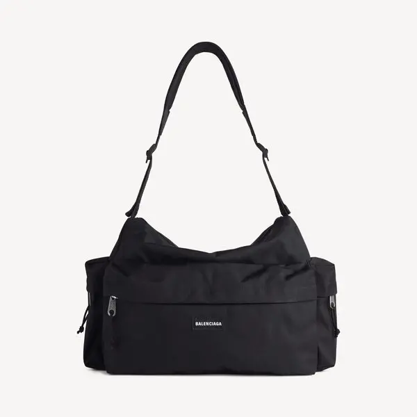Balenciaga Explorer Multipocket Weekender Medium - Black