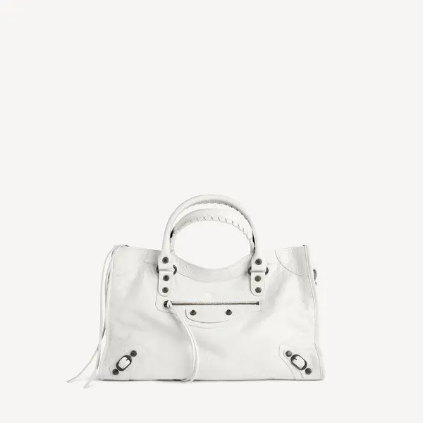 Balenciaga Le City Medium Bag - White