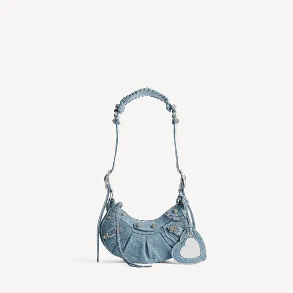 Balenciaga Le Cagole Shoulder Bag Xs - Blue