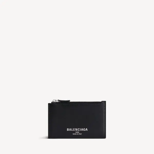 Balenciaga Credit Long Coin And Card Holder - Black