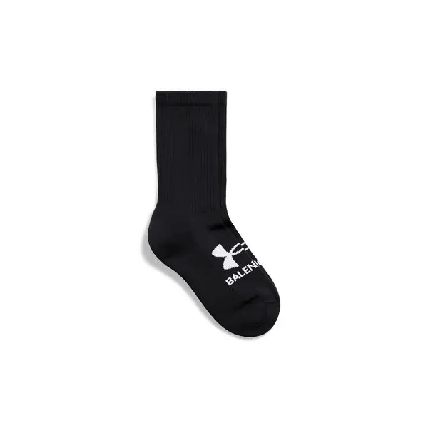 Balenciaga Under Armour Edition Tennis Socks Black Editorialist